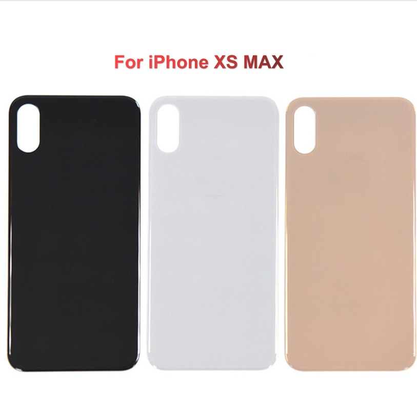 Back Glass Cover With Big Camera Hole Replacement For Apple iPhone XS ...