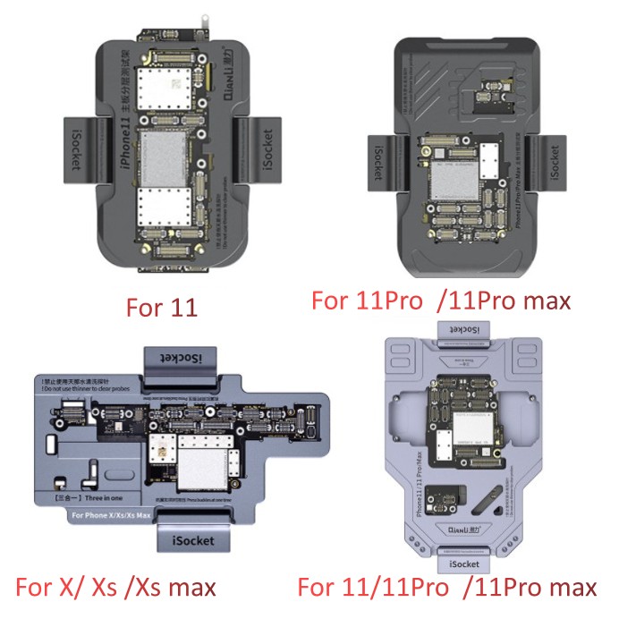 Qianli iSocket Motherboard Testing Jig for iPhone 11Pro Max/ 11pro /11 ...