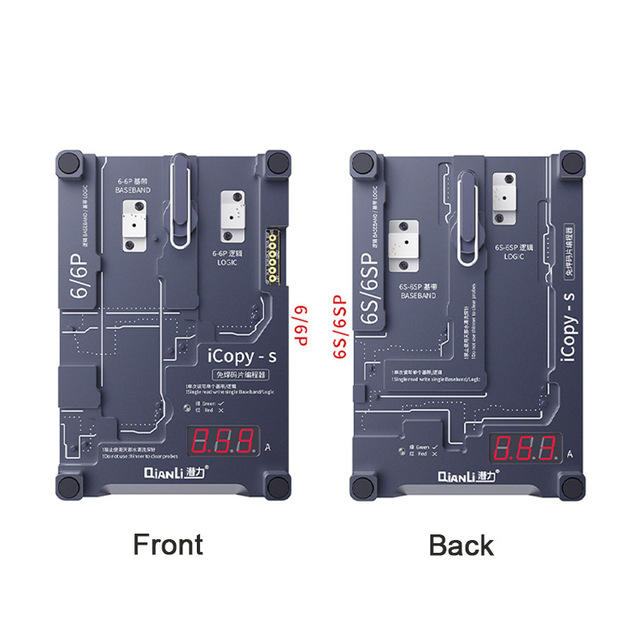 Qianli iCopy-S Double Sided Chip Test Stand 4 in1 Logic Baseband EEPROM ...