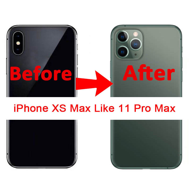 DIY Back Cover Housing For Convert iPhone XS Max into iPhone 11 Pro Max