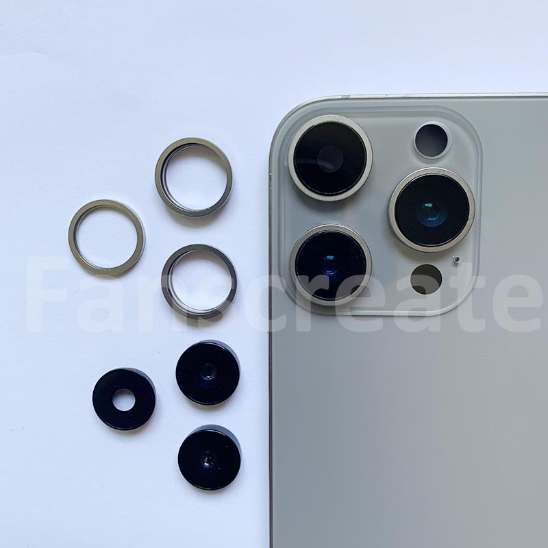Fake Camera For DIY XR to 15 Pro, 11 to 15 Pro Camera Lens with Frame ...